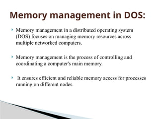 Memory Management – Reliability-Fault Tolerance.pptx