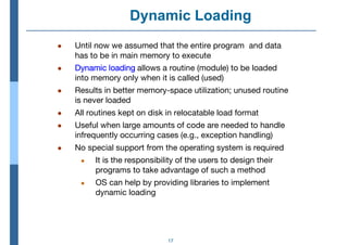 Memory Management(MM) in operating system | PDF