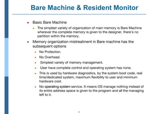 Memory Management(MM) in operating system | PDF
