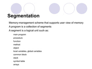 Memory management OS | PDF | Operating Systems | Computer Software and Applications