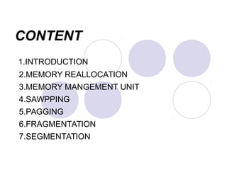 Memory management OS | PDF | Operating Systems | Computer Software and Applications