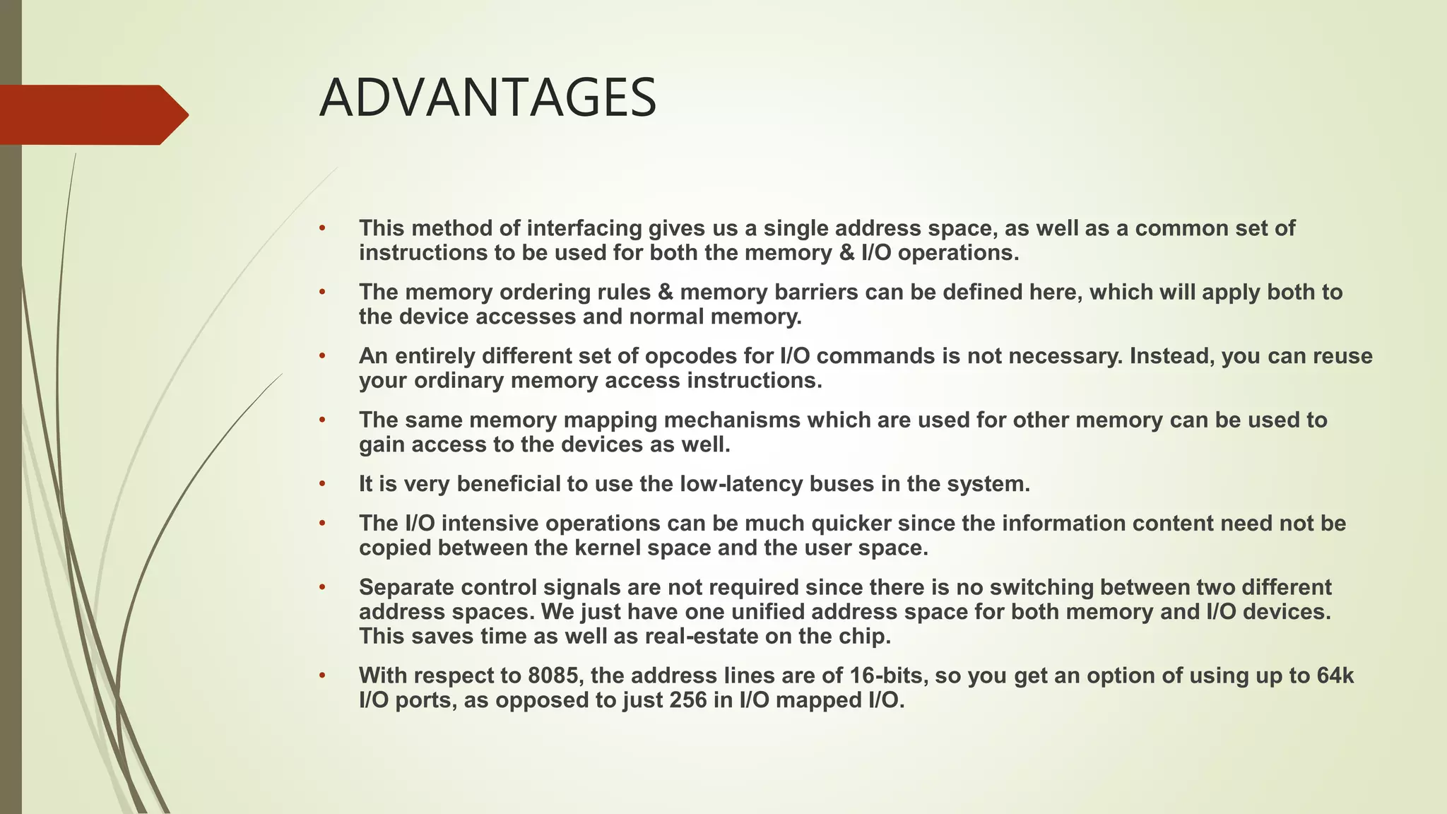 Memory mapped I/O and Isolated I/O | PPTX | Computer Peripherals | Computing