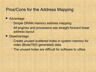 Memory mapping plan | PPT