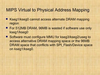 Memory mapping plan | PPT
