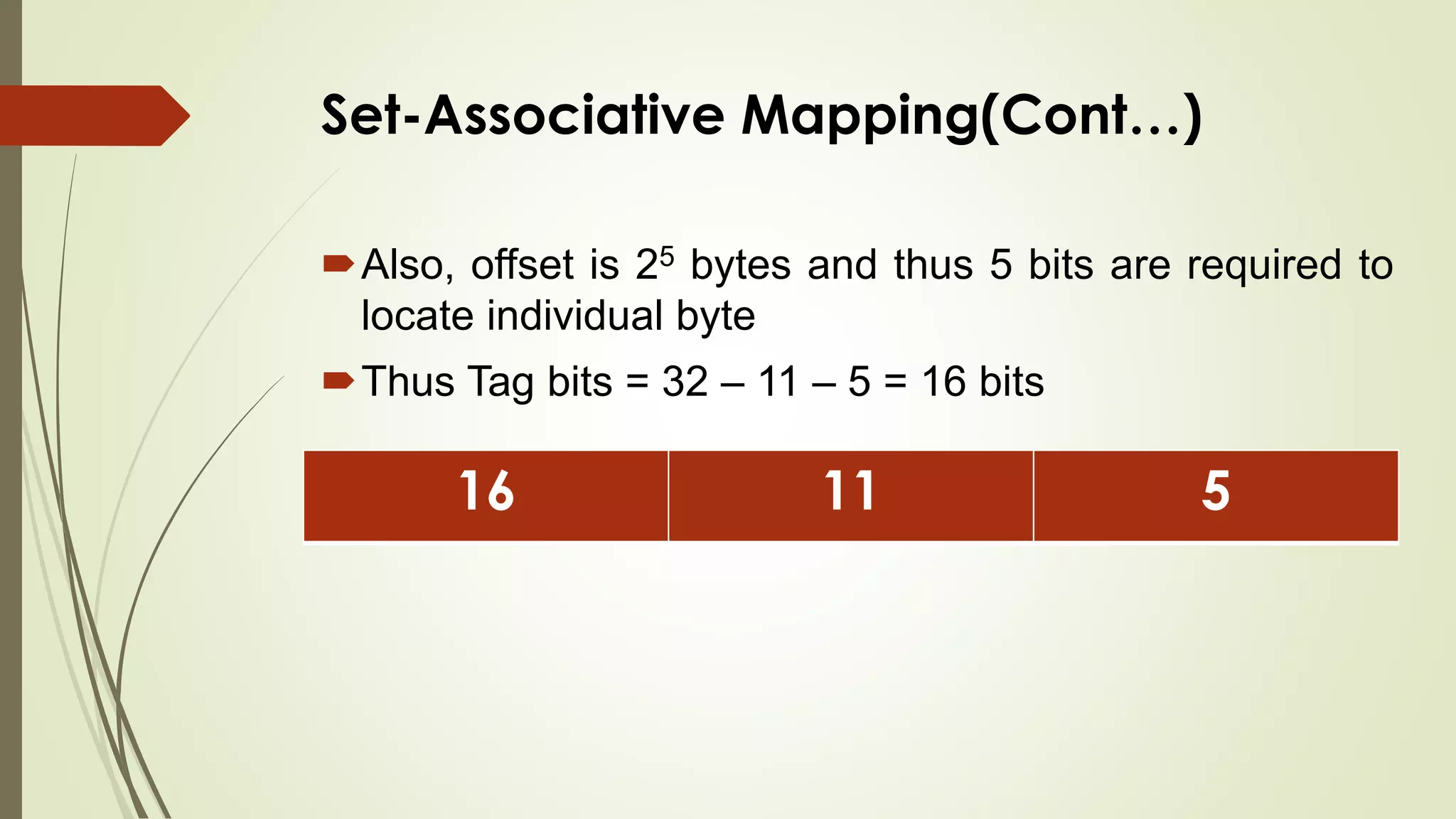 Memory mapping techniques and low power memory design | PPTX