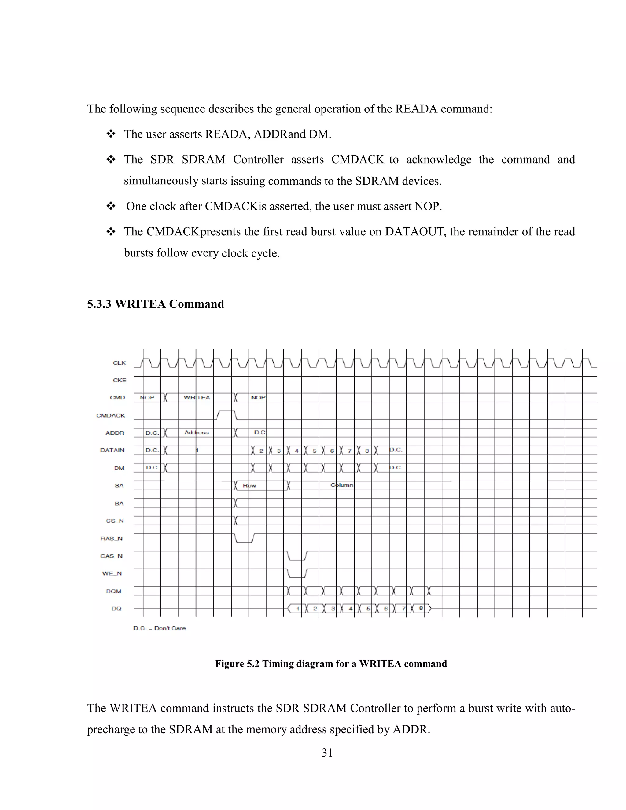 Memory Map Selection Of Real Time Sdram Controller Using Verilog Full Project Report Pdf 