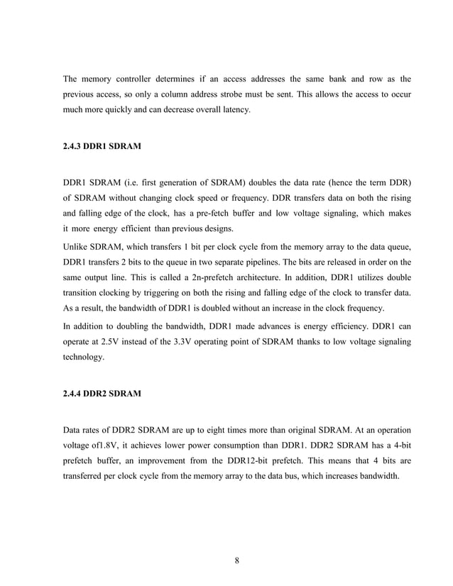 Memory map selection of real time sdram controller using verilog full ...
