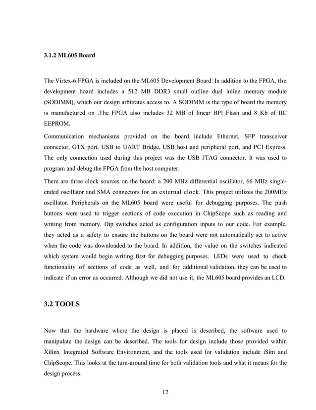 Memory map selection of real time sdram controller using verilog full ...