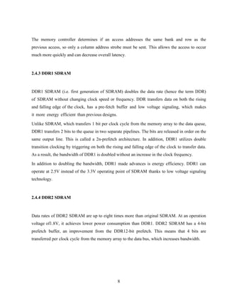 Memory map selection of real time sdram controller using verilog full project report | PDF