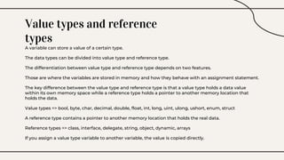 Memory models in c# | PPT