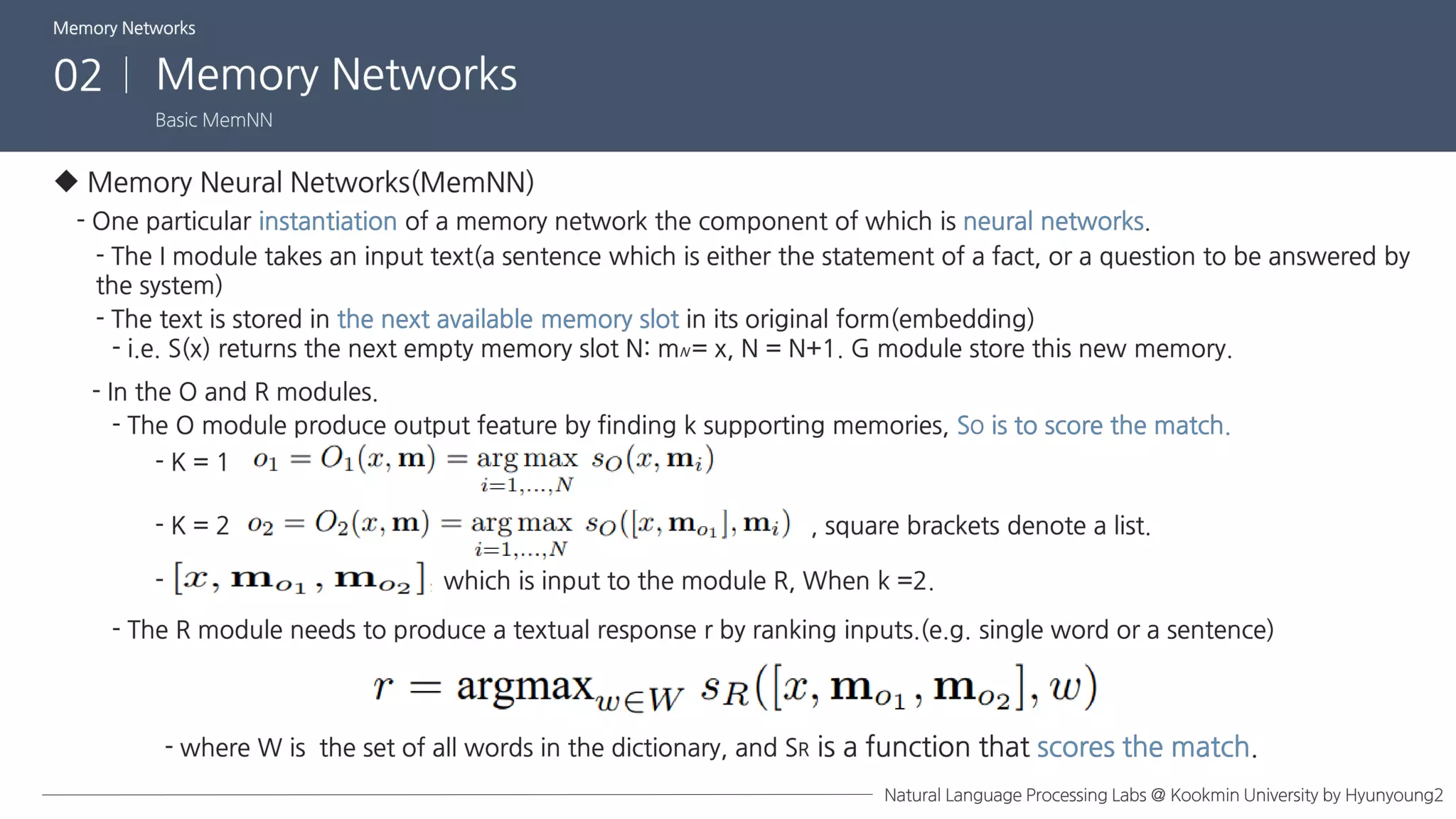 Memory Networks | PDF