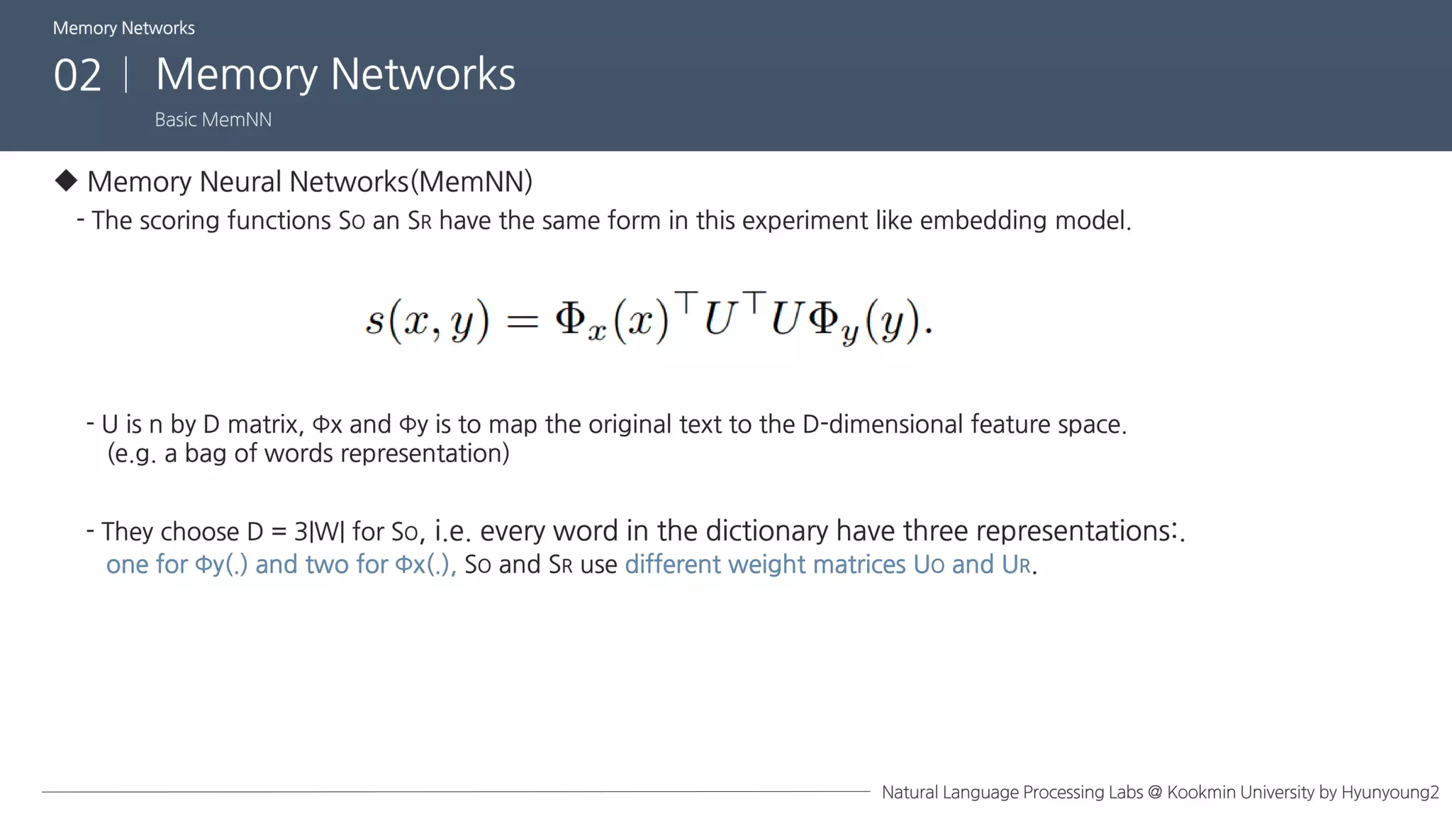 Memory Networks | PDF