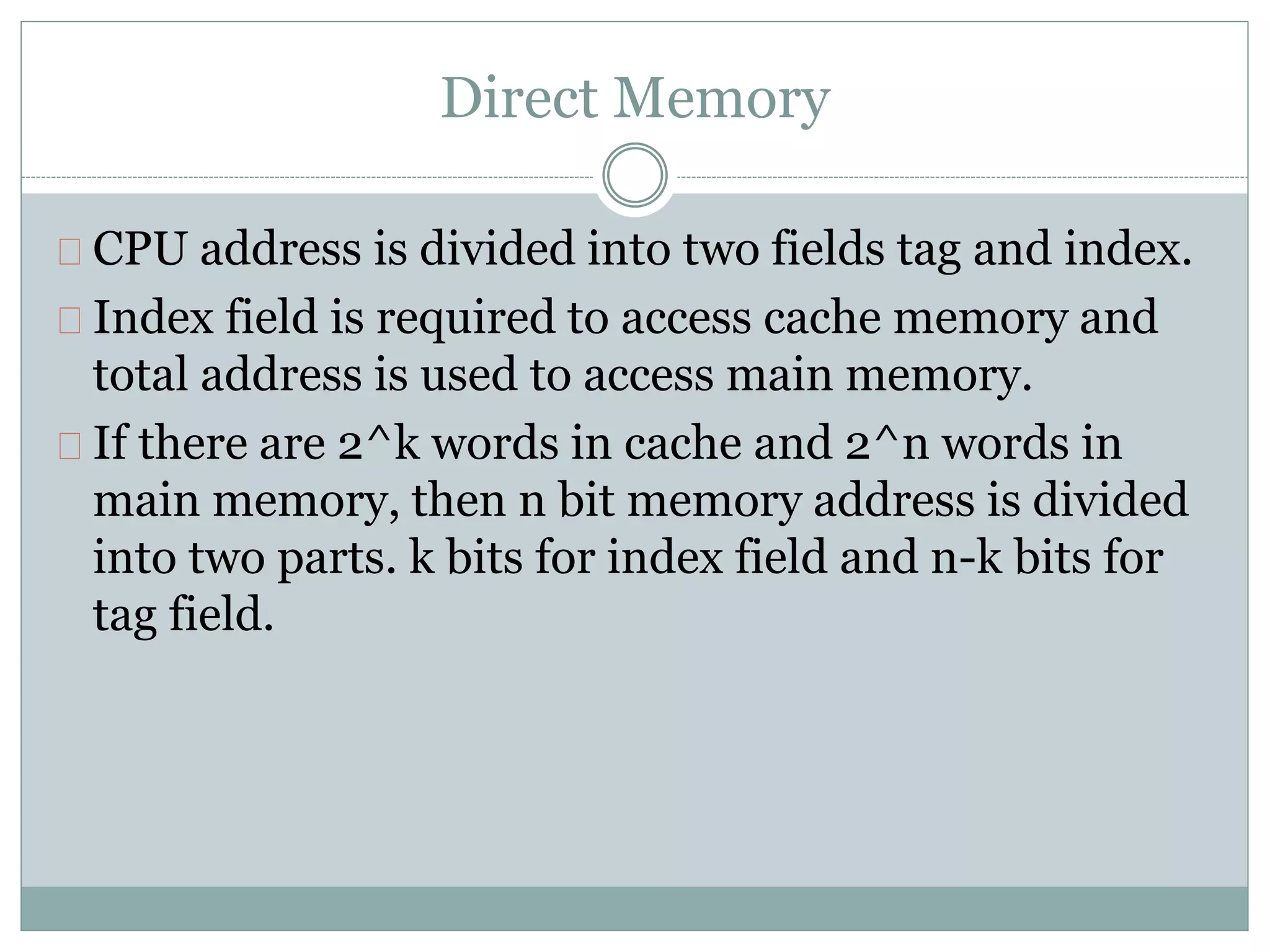 Memory Organization | PPTX