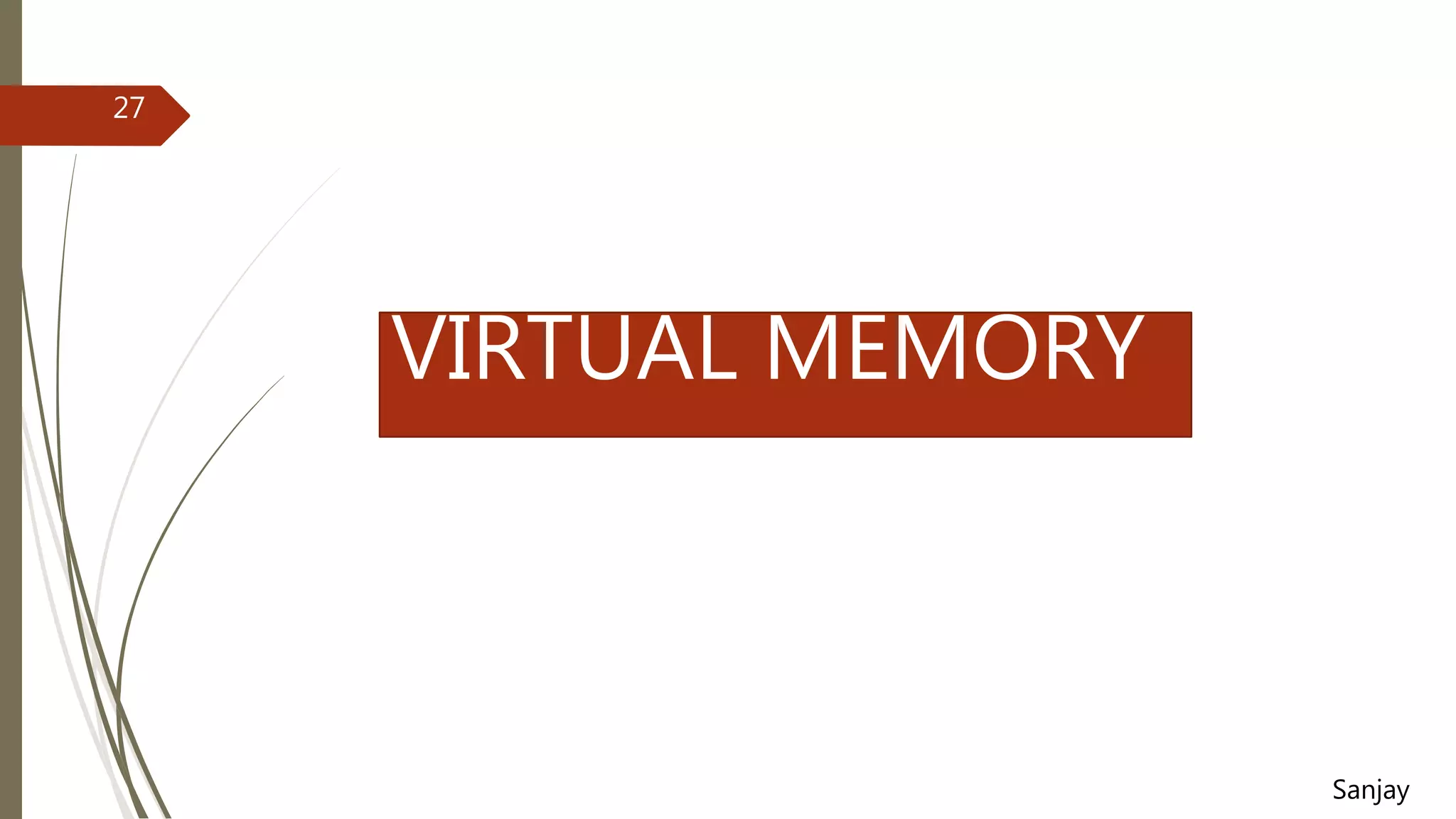 Memory Organization Computer Architecture Ppt