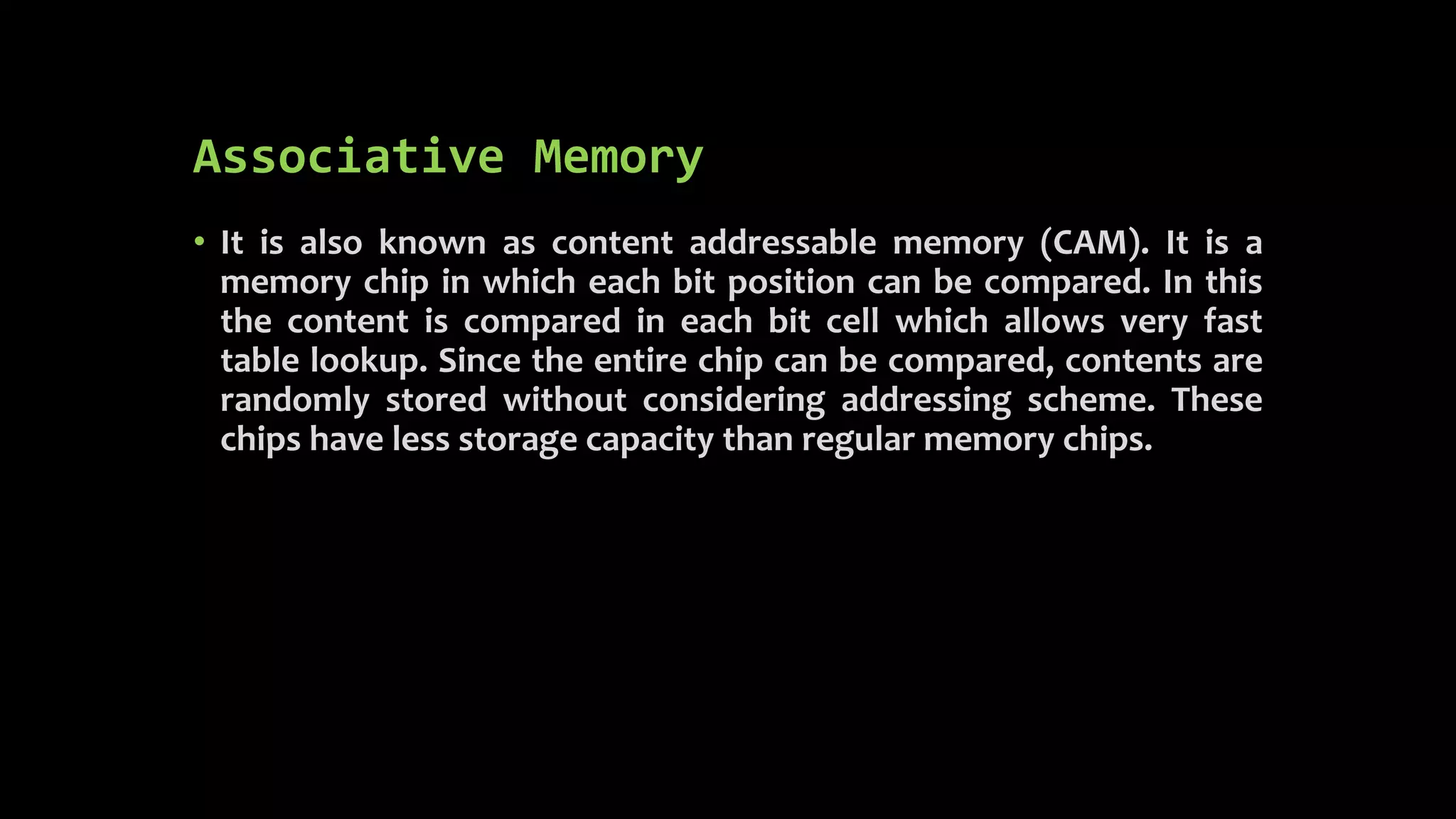 Memory Organization In Computer Architecture Pptx Computing