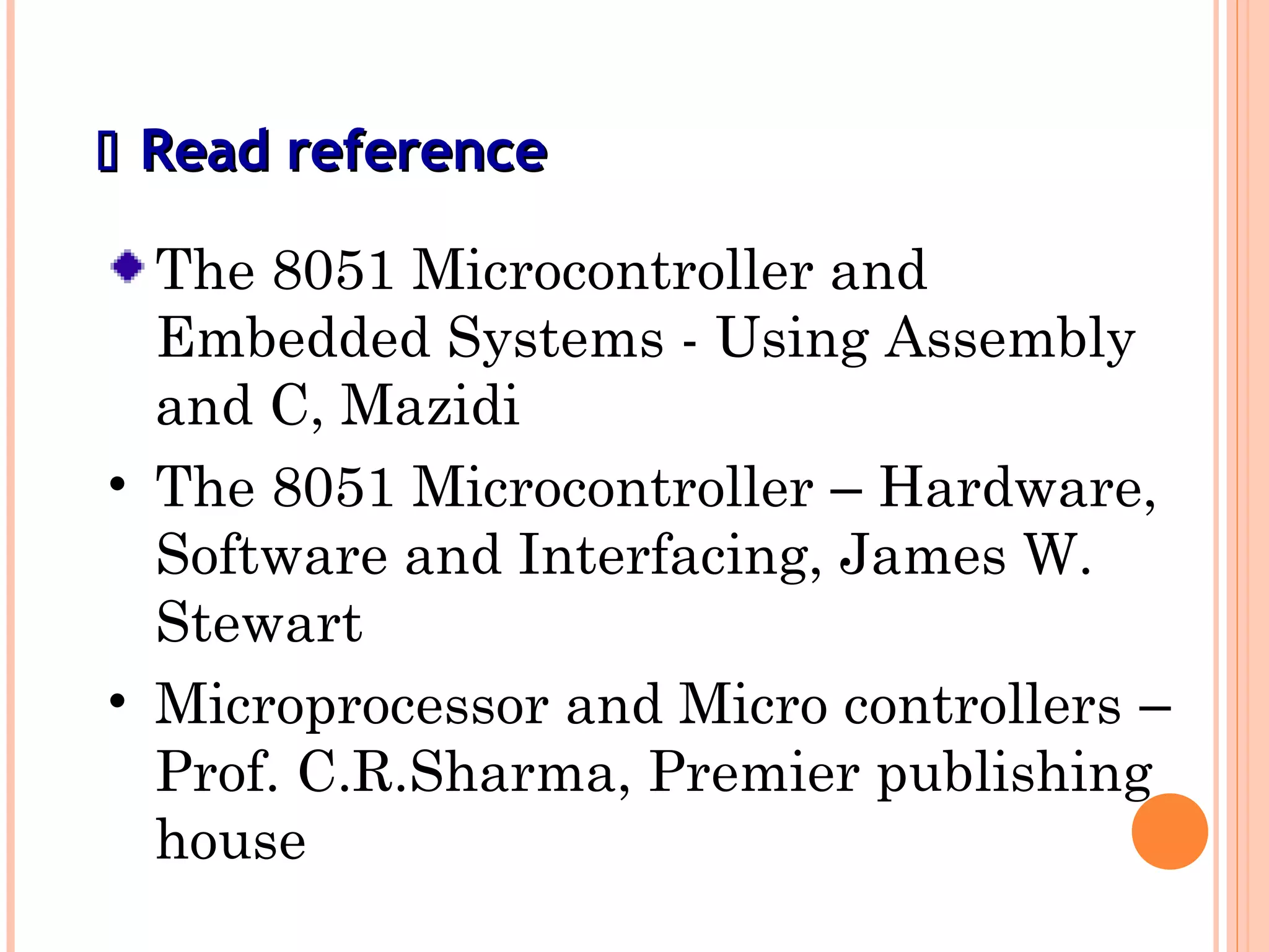 Memory organization of 8051 | PPT