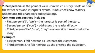 Understanding How Memory, Perspective, and Emotion Shape Narratives | PPTX