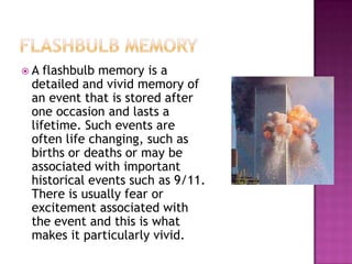 Memory Psychology powerpoint | PPTX