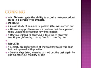 Memory Psychology powerpoint | PPTX