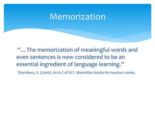 Memory ppt | PPT