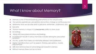 Memory presention with its different types | PPT