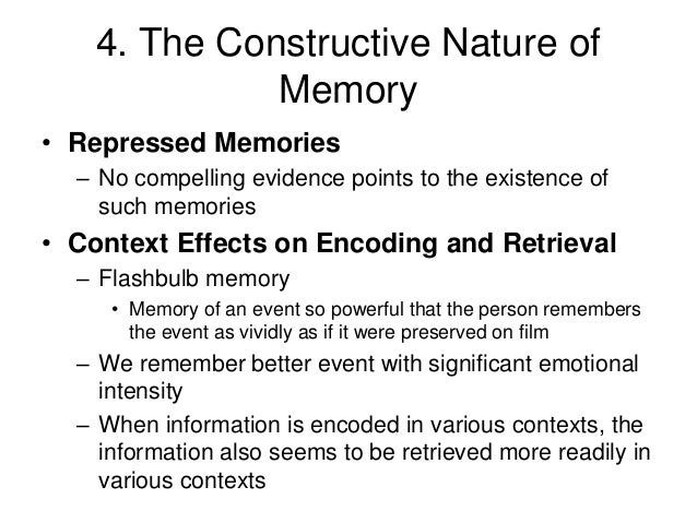 Memory processes