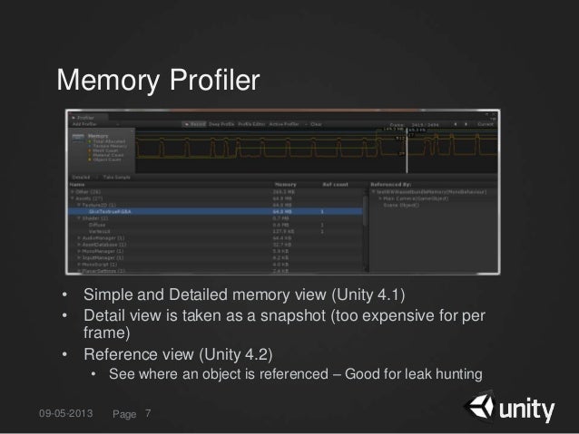 [UniteKorea2013] Memory profiling in Unity : 네이버 블로그