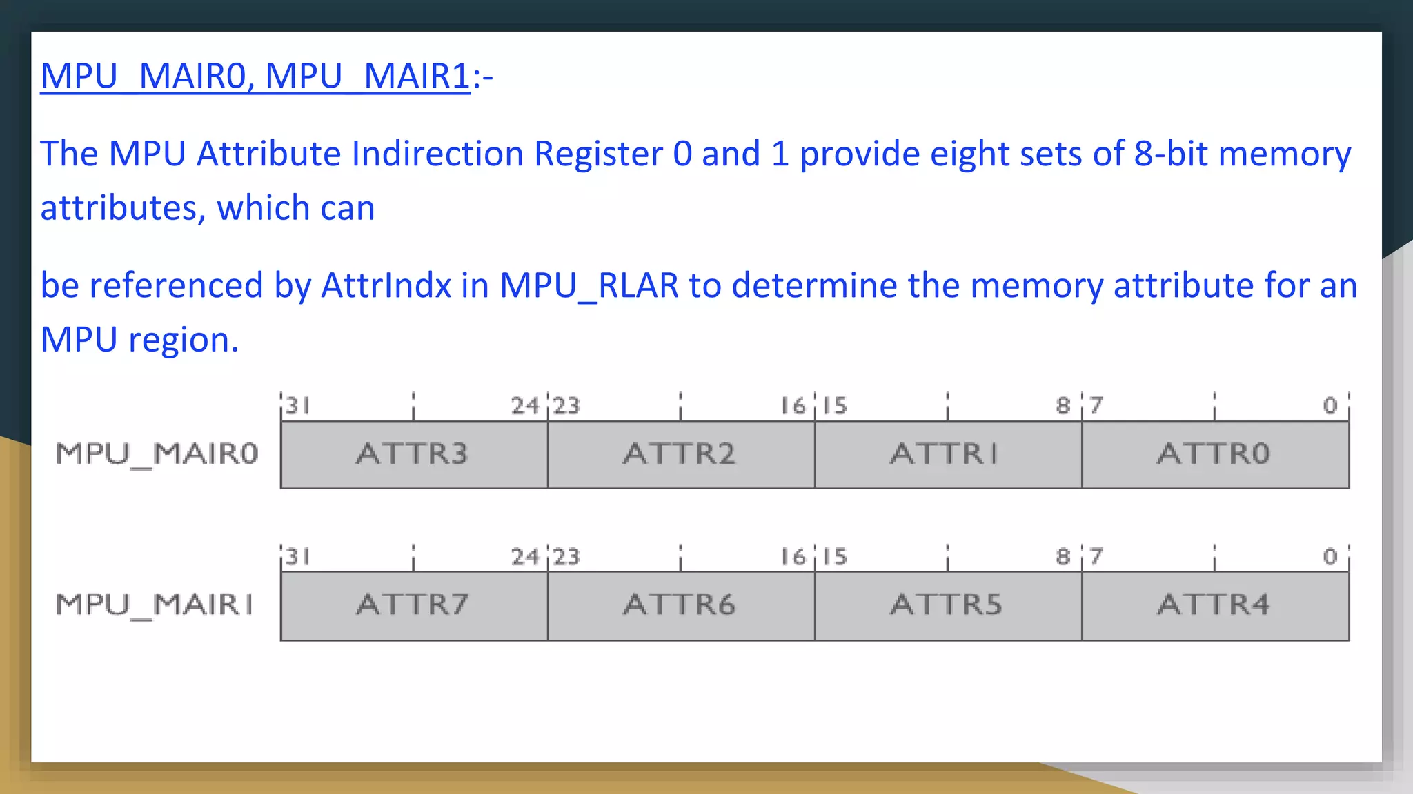 Memory Protection Unit Mpu 1 Pptx