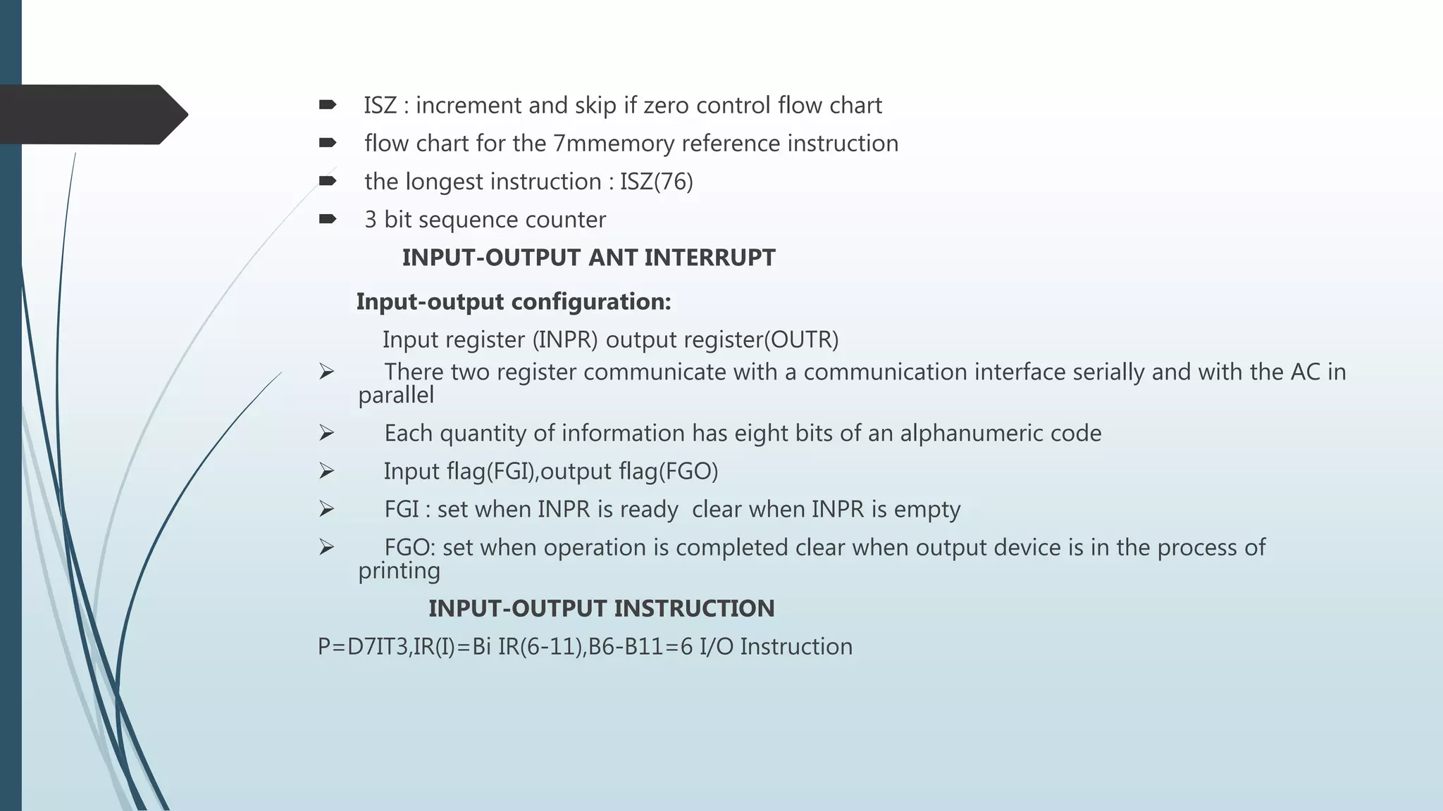 Basic Computer Organisation And Design | PPTX