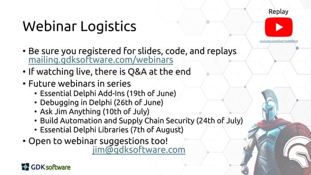 Memory Safety with Delphi - Jim McKeeth - Webinar June 2024 | PDF | Programming Languages ...