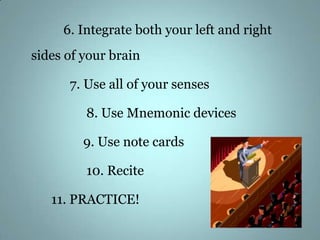 Memory Skills 1 | PPTX
