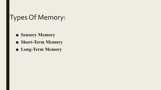 Memory slides | PPT