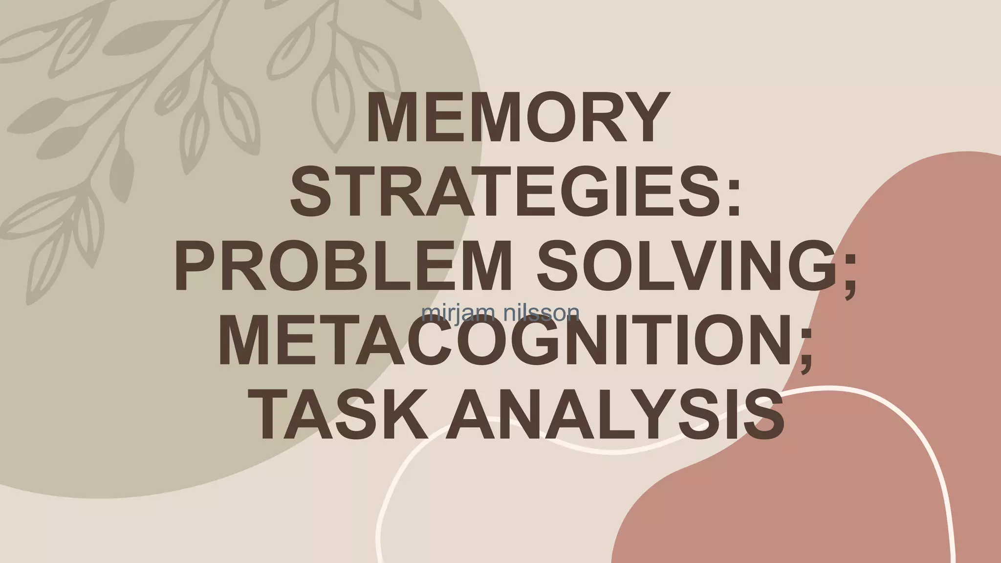 MEMORY STRATEGIES.pptx