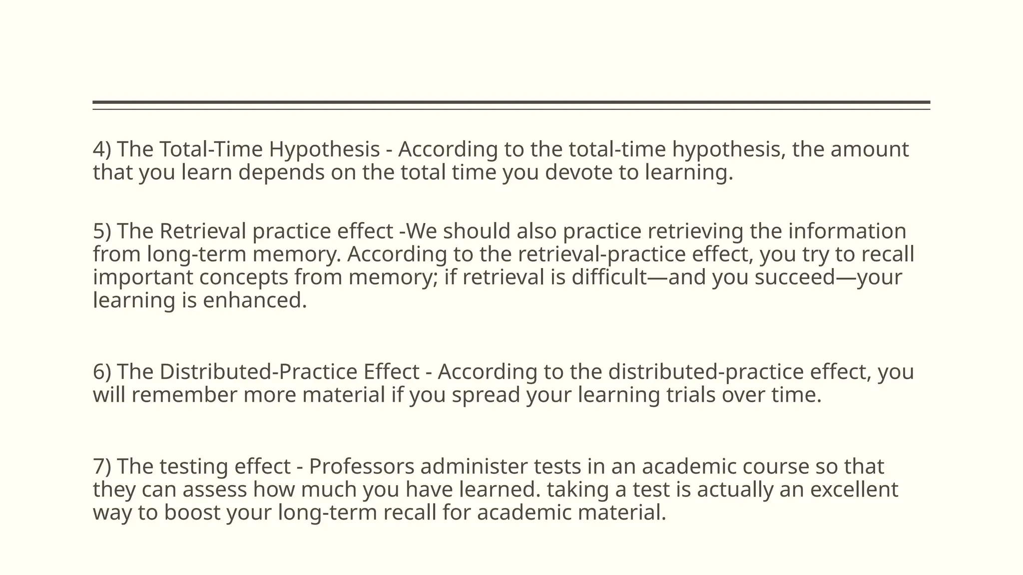 Effective Memory Strategies for Better Recall | PPTX