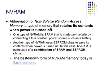 Memory System | PPT
