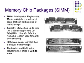 Memory System | PPT