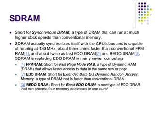 Memory System | PPT