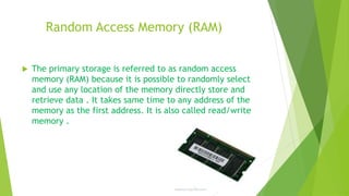 Memory system of a compture | PPTX