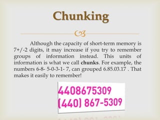 Memory techniques | PPTX