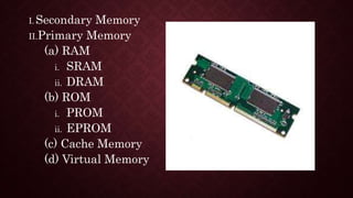 Memory Technology | PPTX