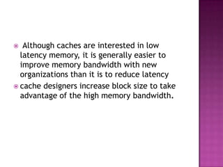 Memory technology and optimization in Advance Computer Architechture | PPTX
