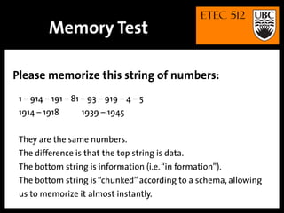 Memory Test | PDF