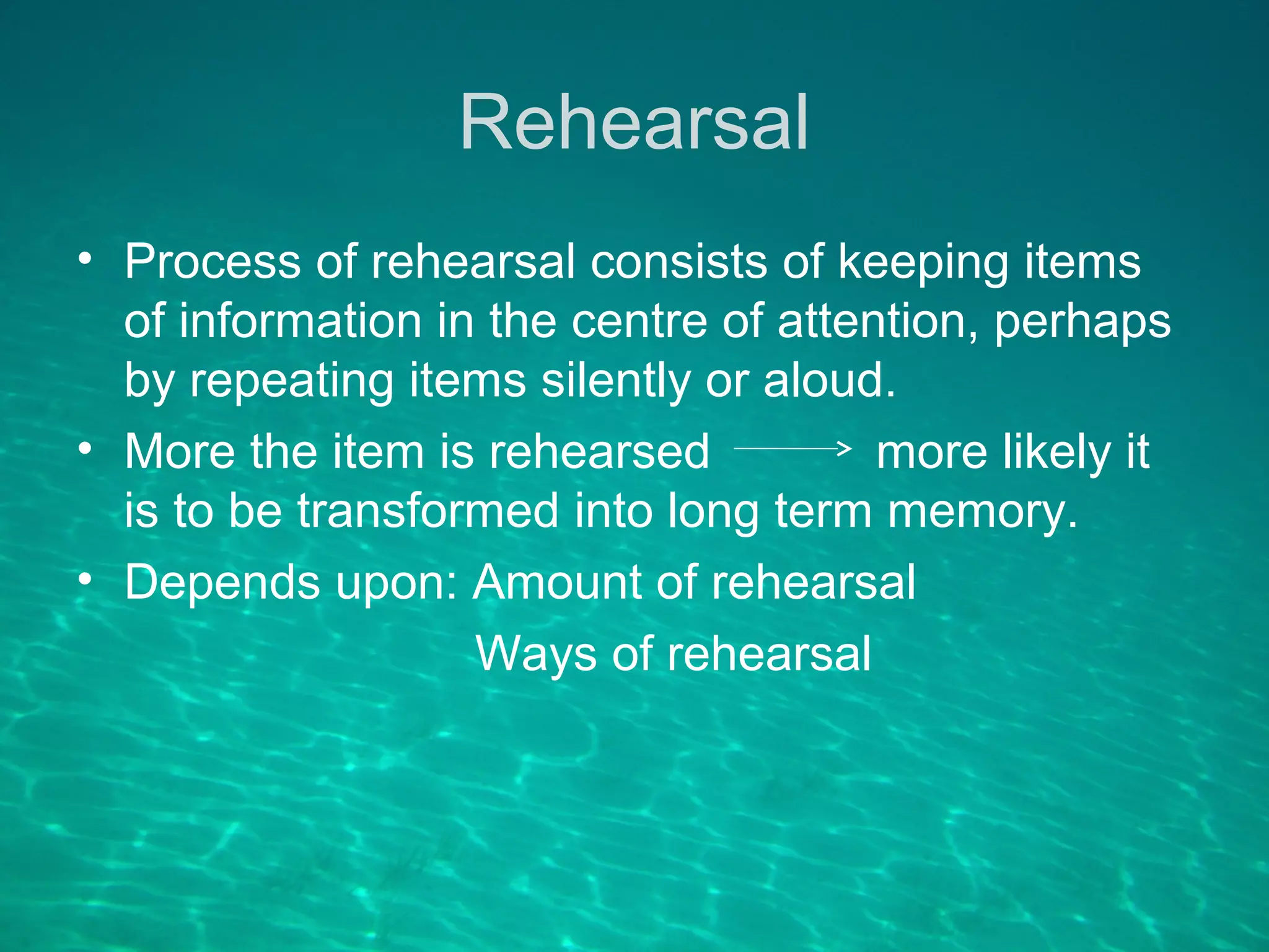 Memory theories | PPT