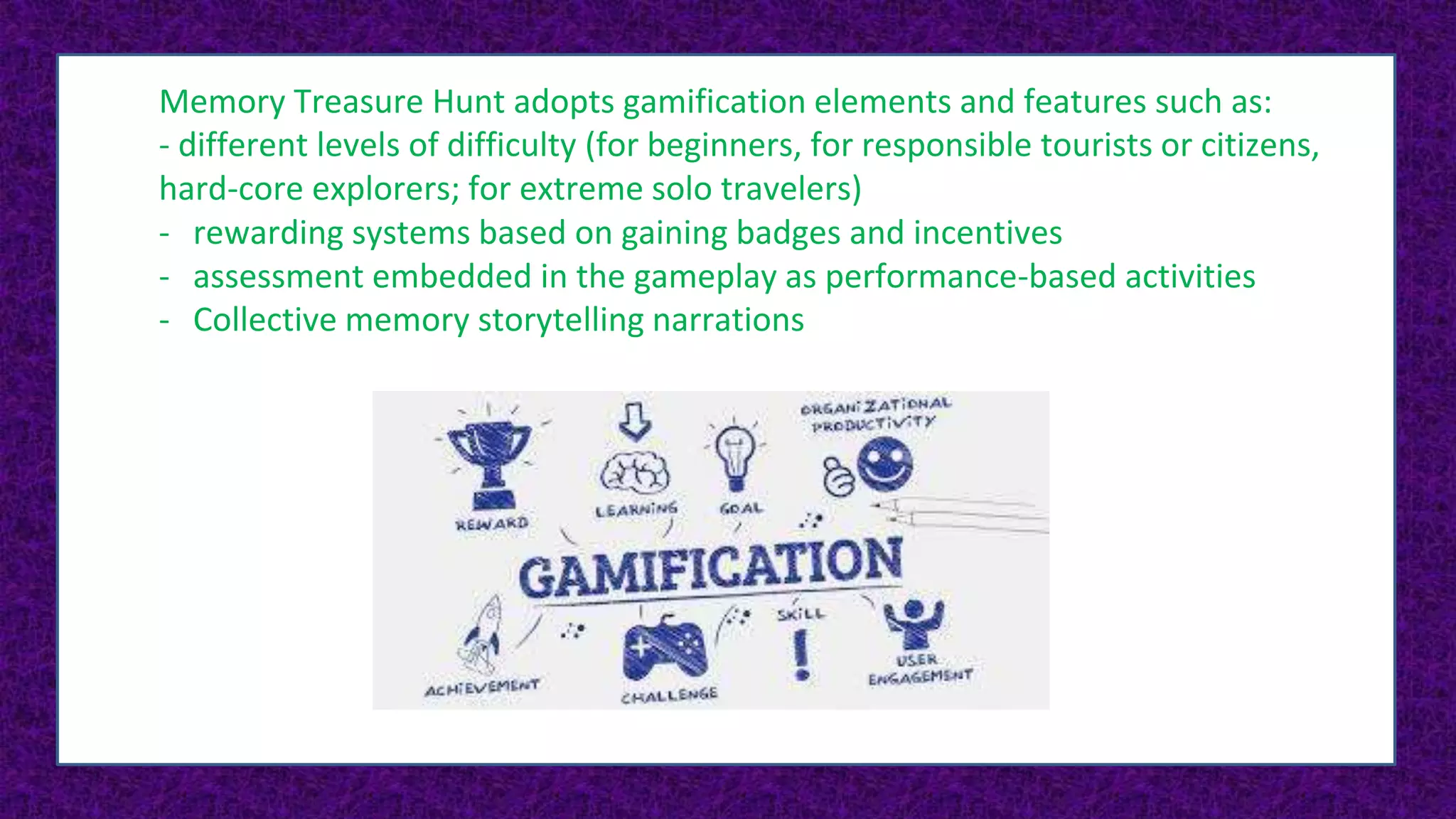 Memory treasure hunt - Memory Project | PPT