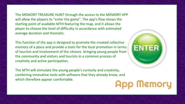 Memory treasure hunt - Memory Project | PPT