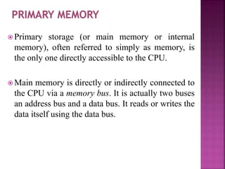 Memory units | PPTX