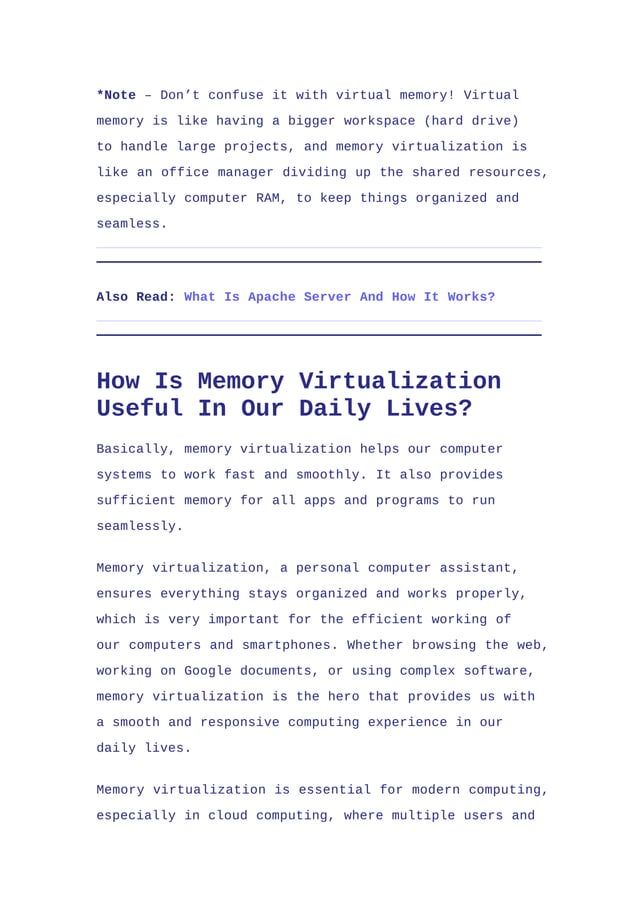 Memory Virtualization In Cloud Computingpdf