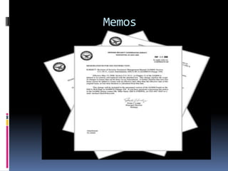 Memos | PPTX