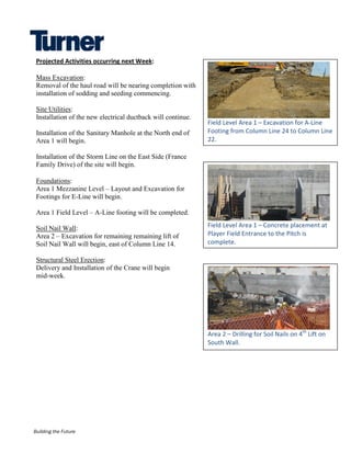 Construction Update 4-7-2010 | PDF