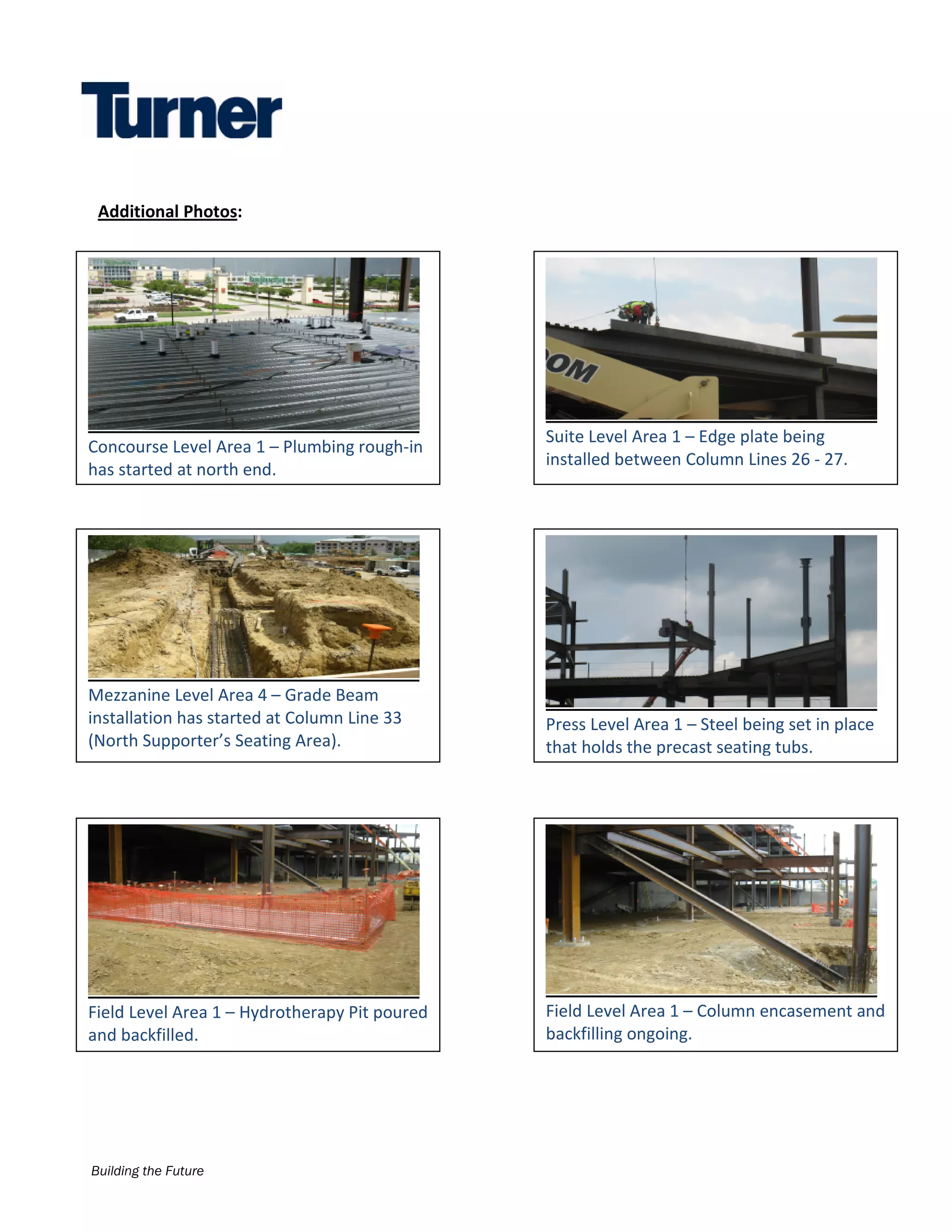 Weekly Construction Update 06-06-2010 | PDF